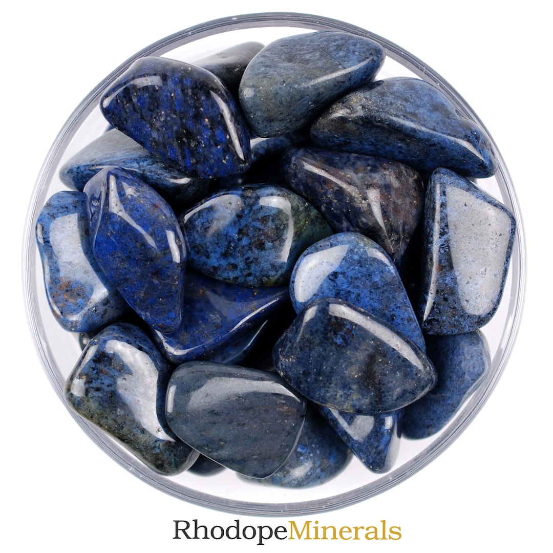 Dumortierite Tumbled Stone, Dumortierite, Dumortierite Crystals, Stones ...