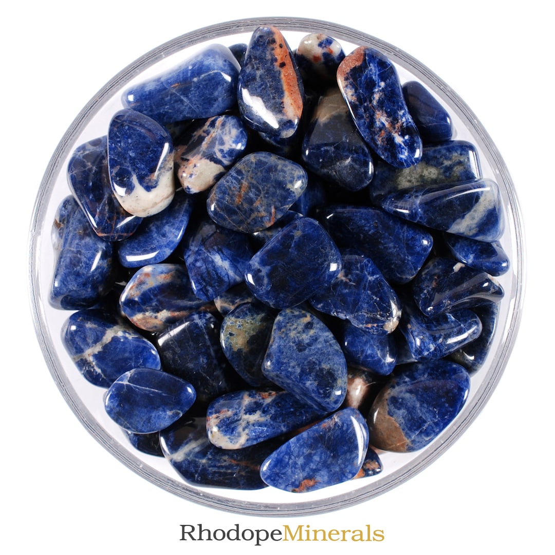 Sodalite Tumbled Stone, Sodalite, Sodalite Namibia, Tumbled Stones ...