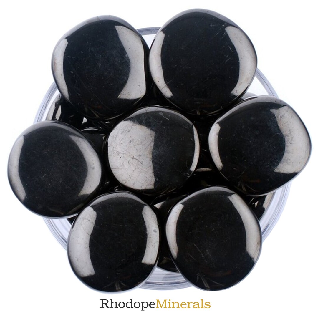 Jet Palm Stone, Jet, Smooth Stones, Palm Stones, Worry Stones, Stones ...