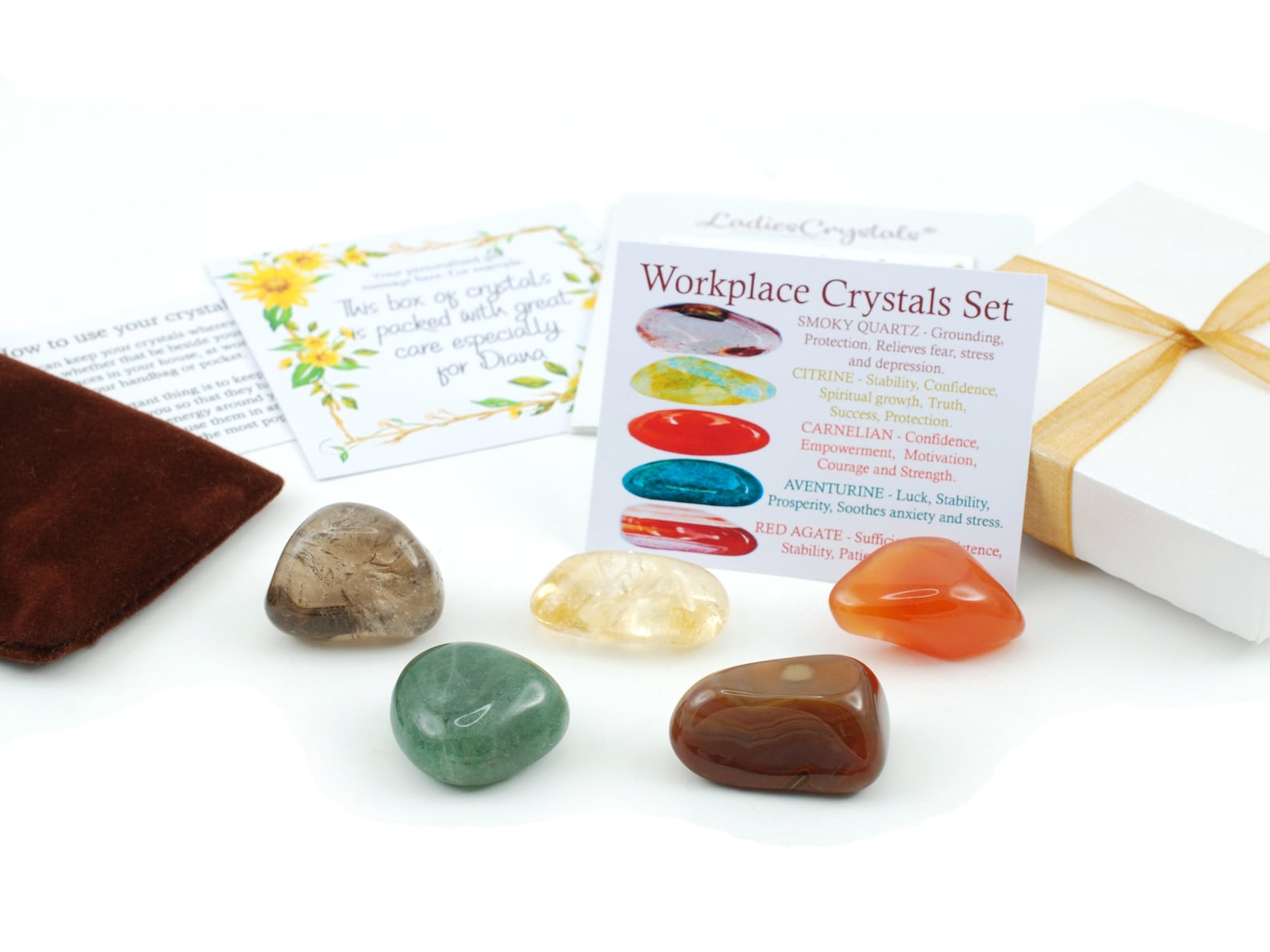Workplace Crystals Set, Workplace Crystals Set, Crystals for Workplace ...