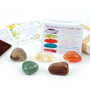 Workplace Crystals Set, Workplace Crystals Set, Crystals for Workplace ...