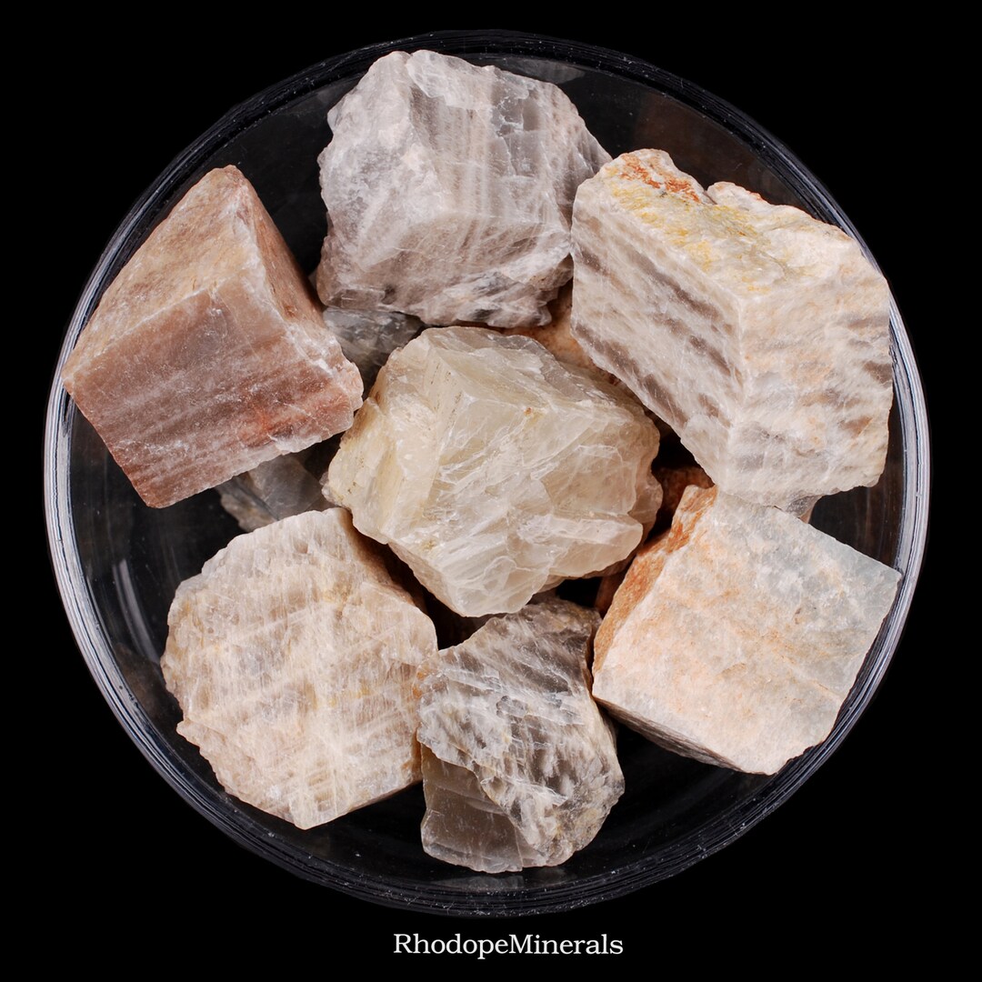 Moonstone Rough Stone, Raw Moonstone Crystal, Natural Intuition ...