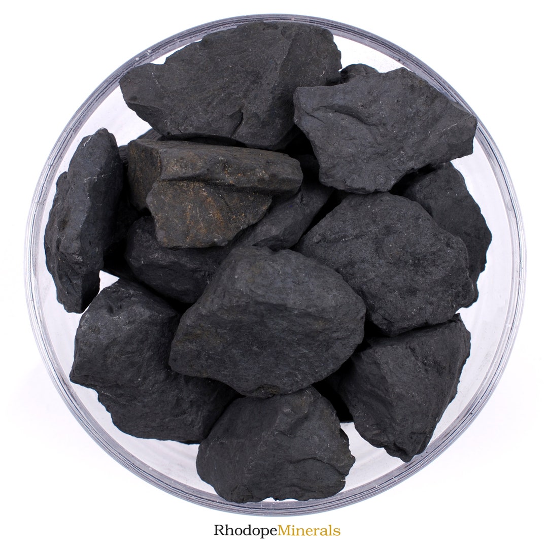 Shungite Raw Stone, Shungite, Rough Stones, Raw Stones, Stones ...