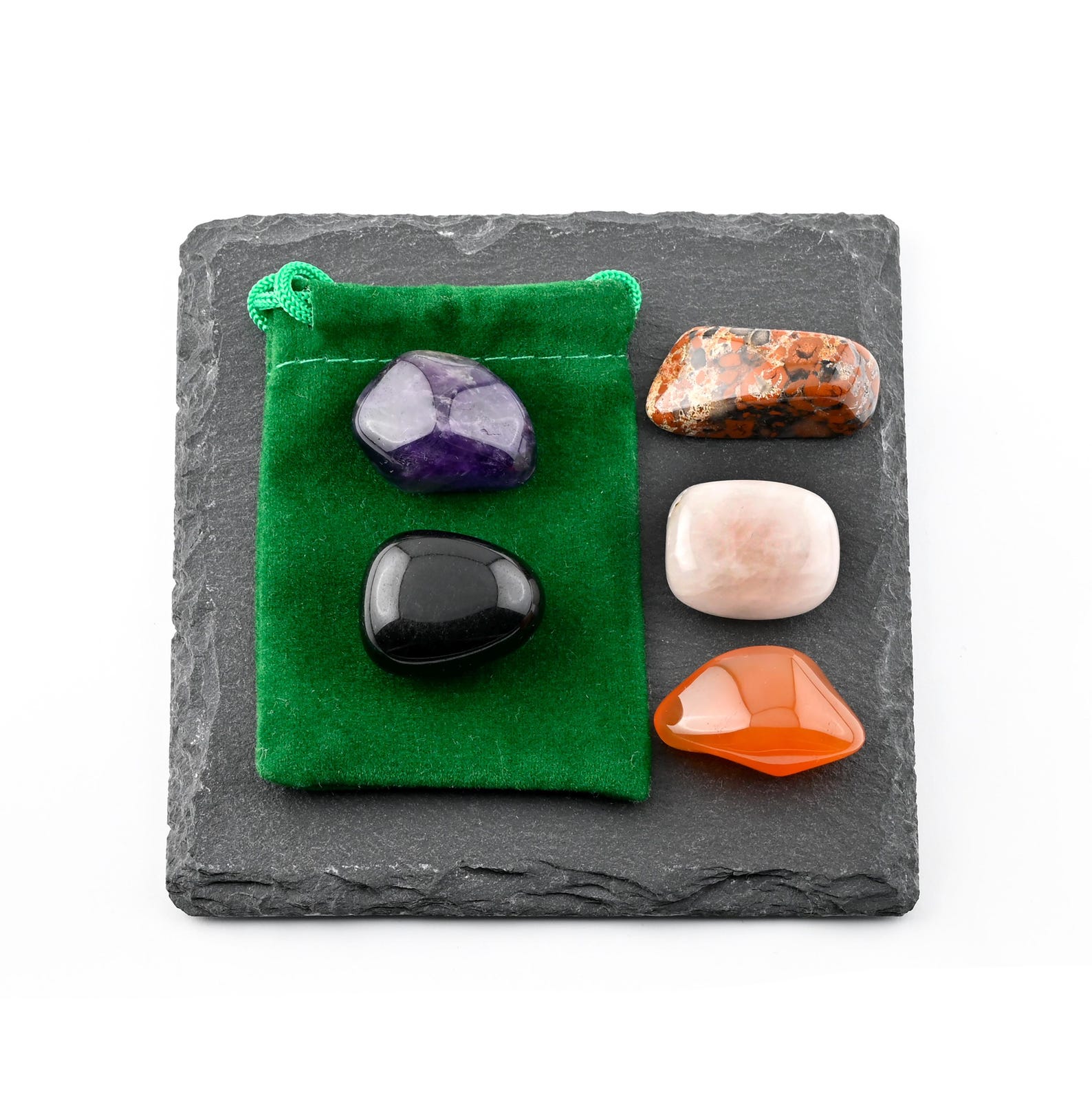 Happy Home Crystal Set, Harmony and New Home, Gift for Gemstone Lovers ...