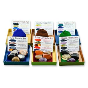 House Protection Crystal Set, House Protection Crystals, Crystals for ...