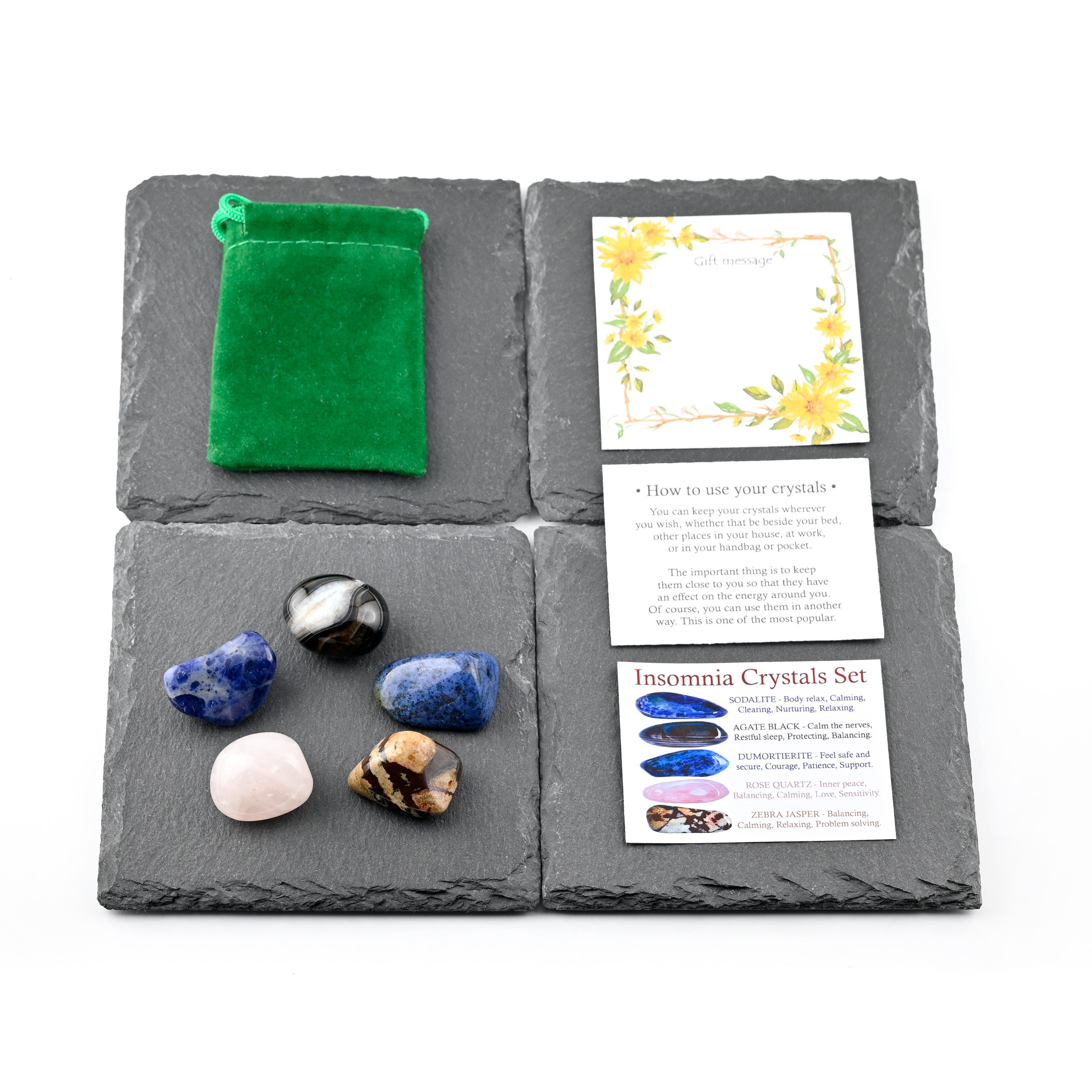 Insomnia Crystals Set, Insomnia Crystal Set, Crystals for Insomnia ...