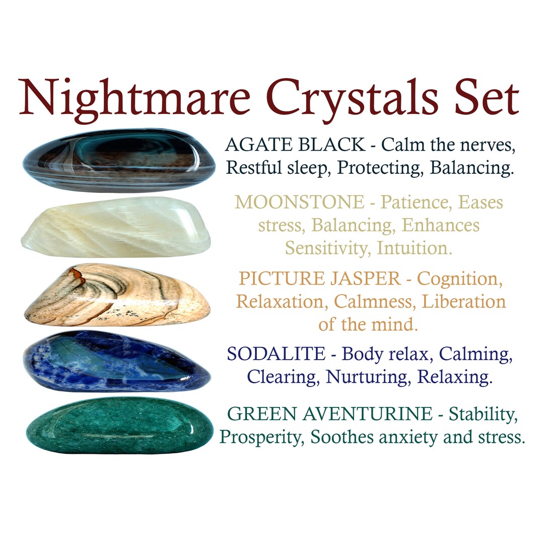 Nightmare Crystals Set, Nightmare Crystal Set, Crystals for Nightmare ...