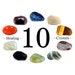 Set of 10 Healing Crystals,balance and Energy, Gift for Crystal Lovers ...