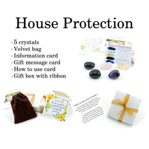 House Protection Crystal Set, House Protection Crystals, Crystals for ...