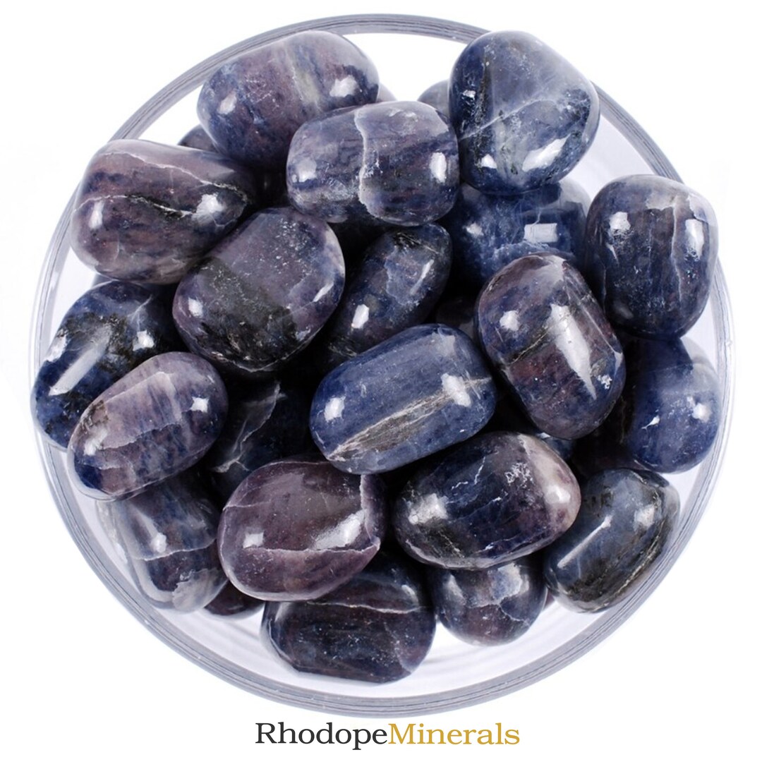 Iolite Tumbled Stone, Iolite, Tumbled Stones, Cordierite, Stones ...