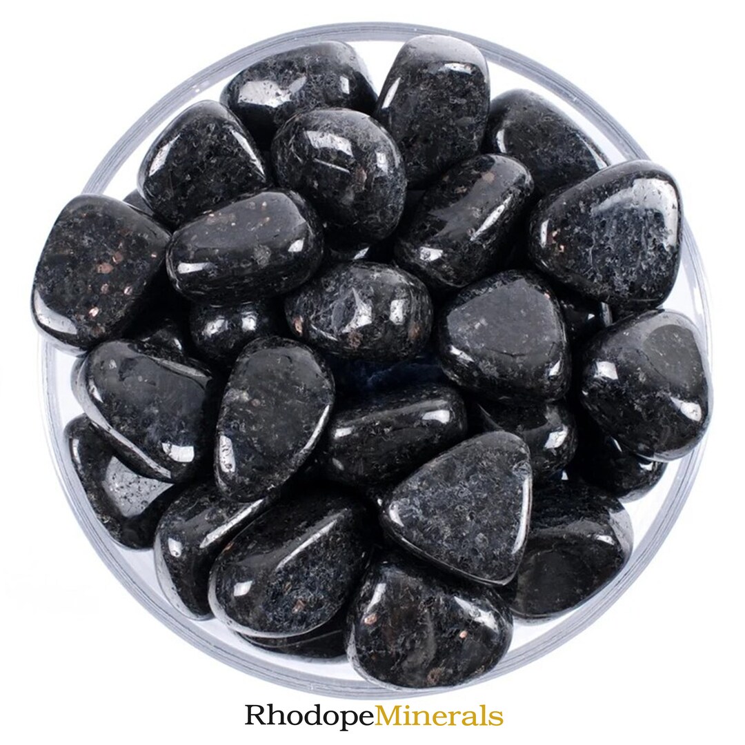RARE! Nuummite Tumbled Stone, Nuummite, Tumbled Stones, Stones ...