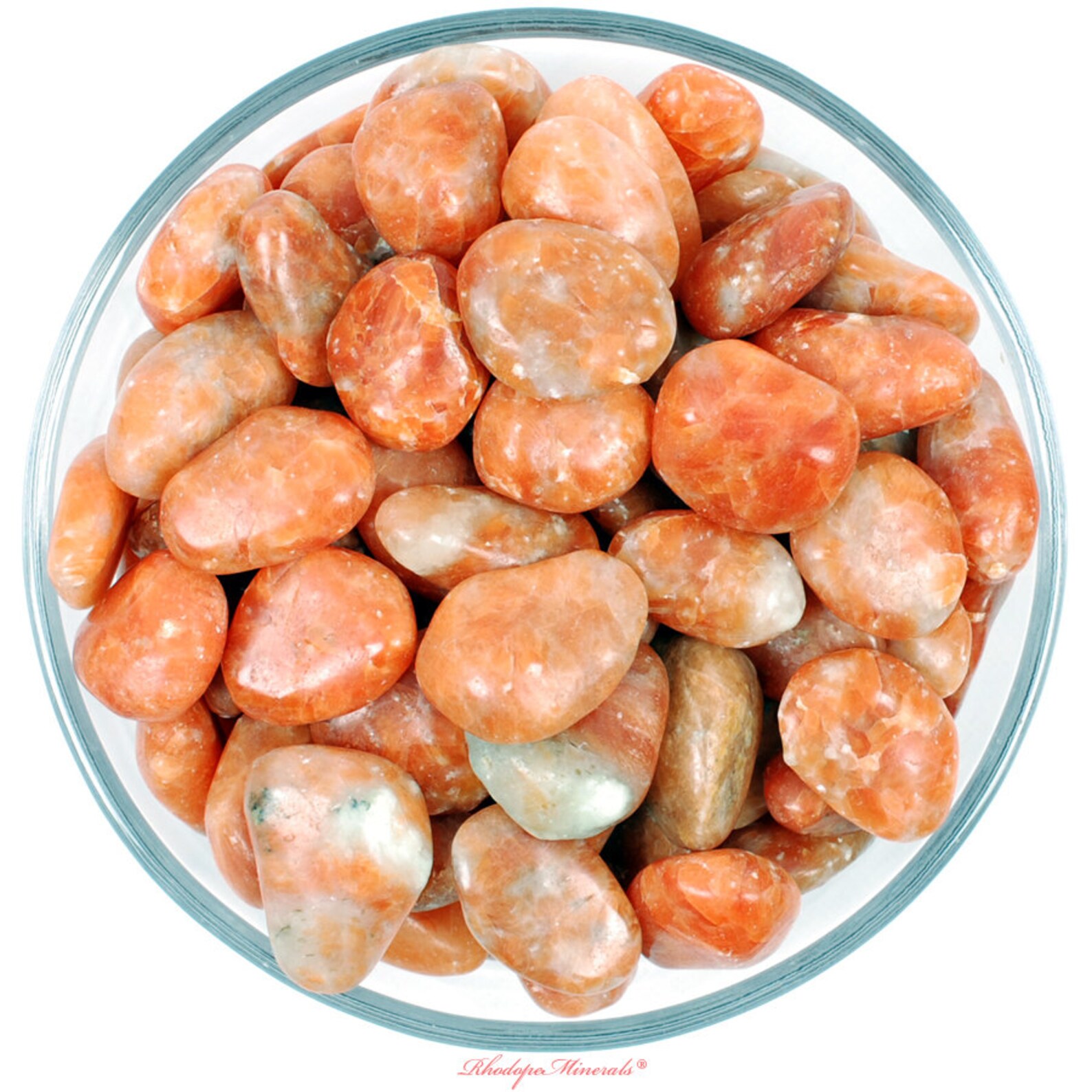 Orange Calcite Tumbled Stone Orange Calcite Tumbled Stones | Etsy