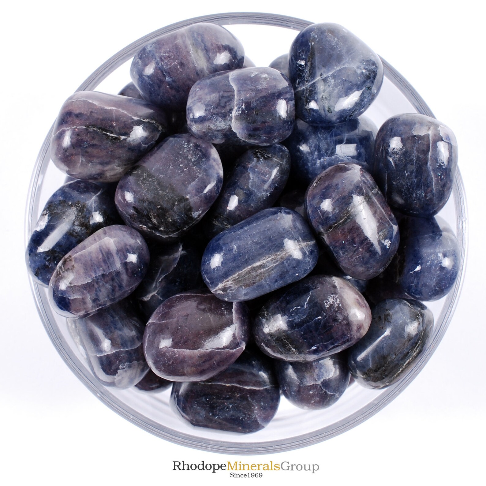Iolite Tumbled Stone Iolite Tumbled Stones Cordierite - Etsy