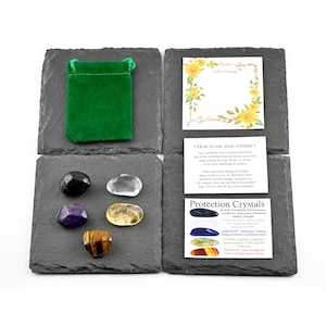 Protection Crystal Set, Protection Crystals, Crystals for Protection ...