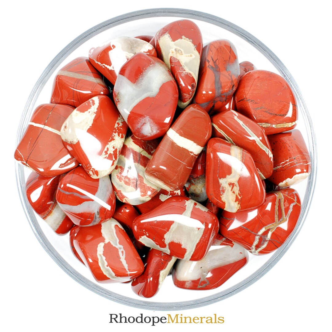 Red Jasper Tumbled Stone, Red Jasper, Tumbled Stones, Jasper, Stones ...