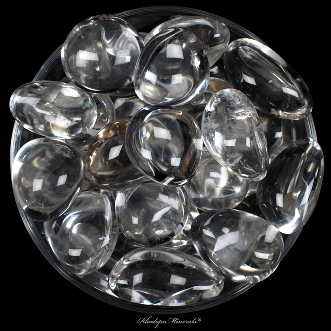 Clear Quartz Tumbled Stone, Clear Quartz, Tumbled Stones,stones ...