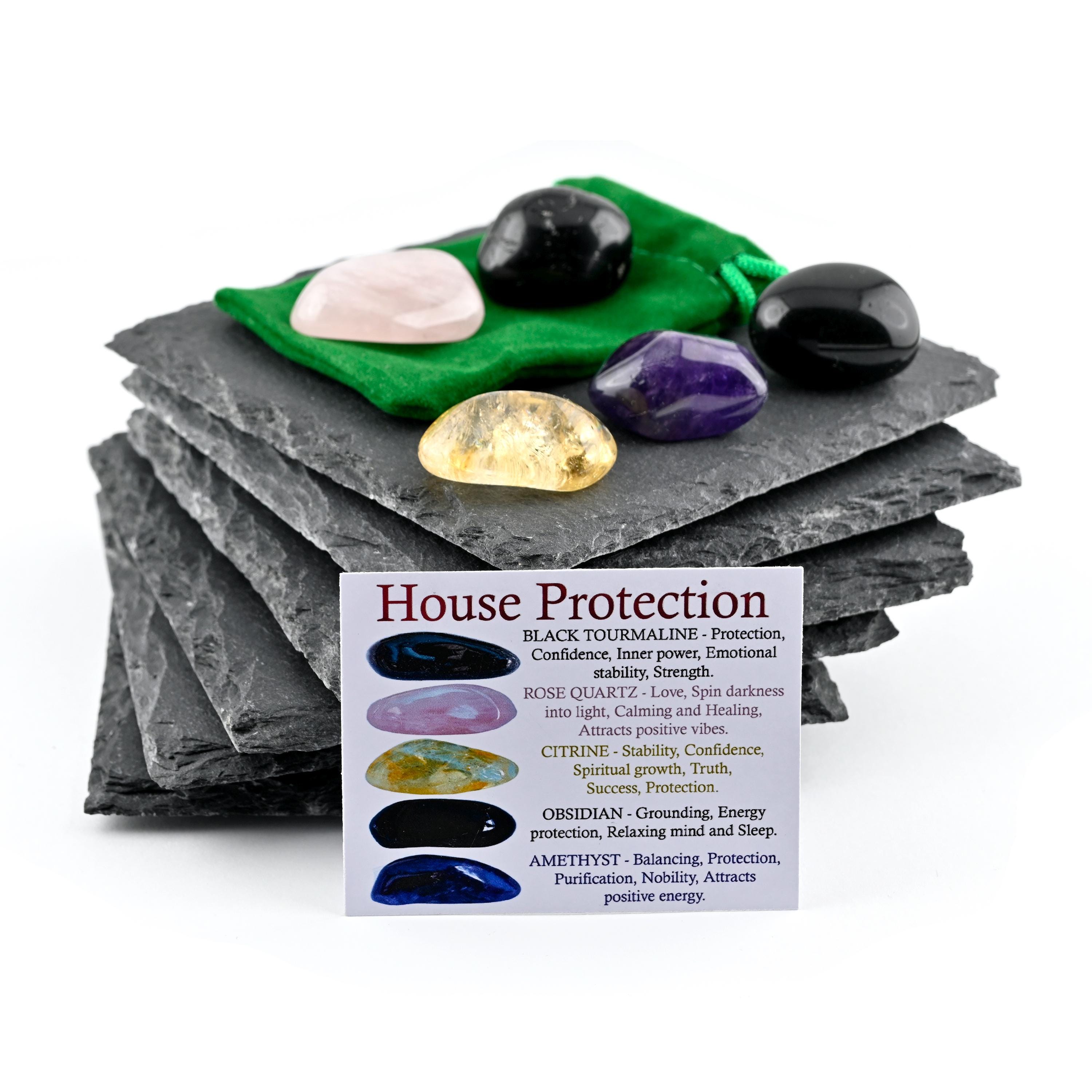 House Protection Crystal Set, House Protection Crystals, Crystals for ...