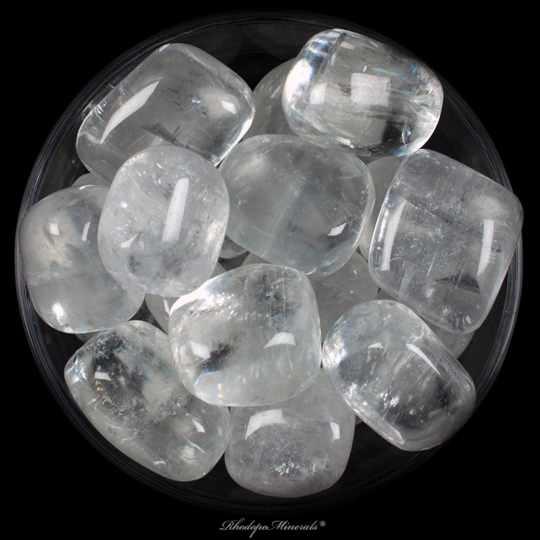 White Calcite Tumbled Stone, White Calcite, Tumbled Stones, Stones ...