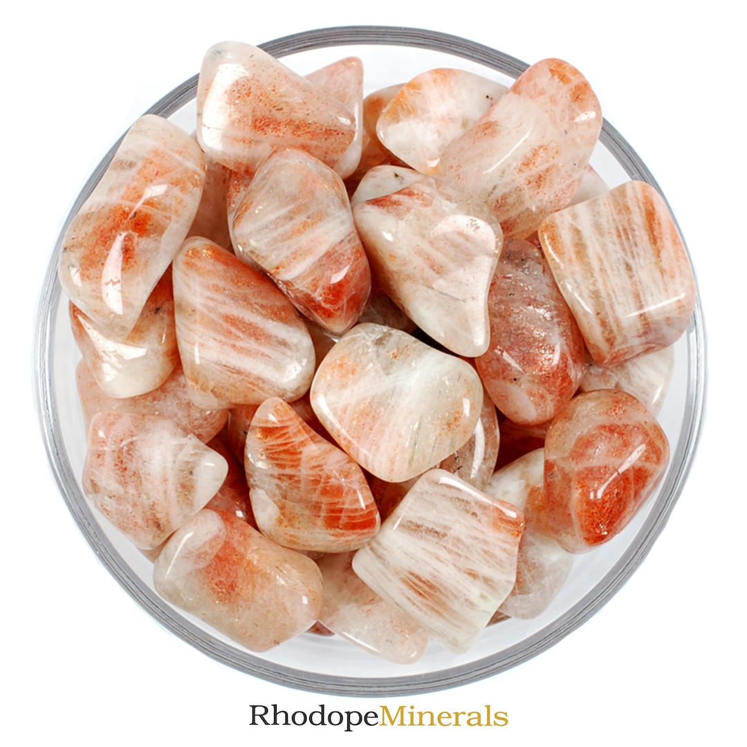 Sunstone Tumbled Stone, Sunstone, Tumbled Stones, Stones, Crystals ...