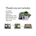 Thank You Gift Crystal Set, Appreciation Gift Box Gemstones ...