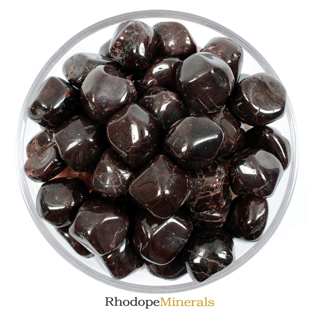Red Garnet Tumbled Stone, Red Garnet, Tumbled Stones, Garnet, Garnet ...
