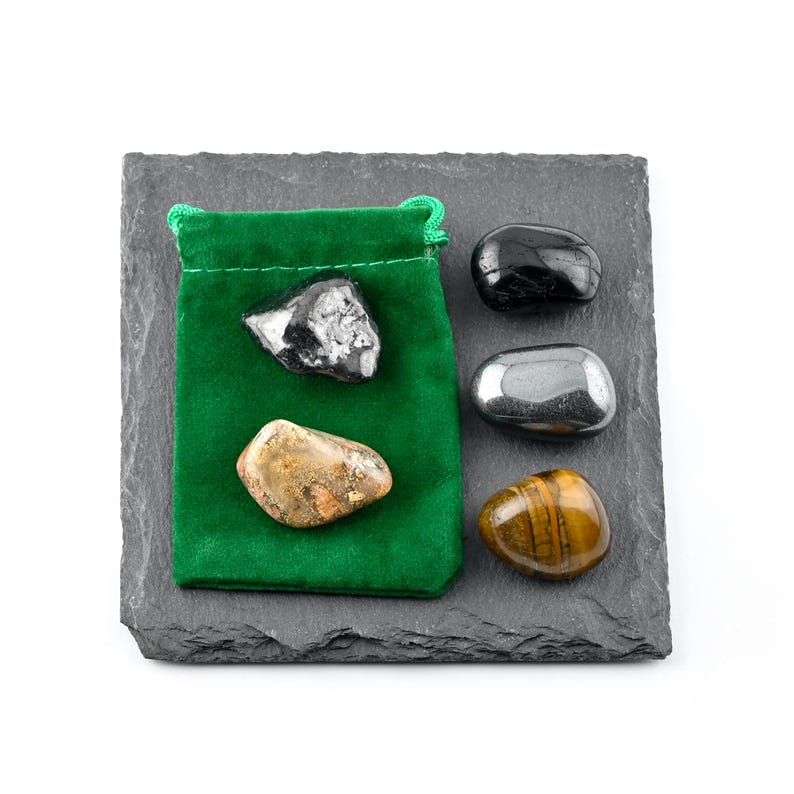 Safe Travels Crystals Set, Protection Stones, Luck and Safe Return ...