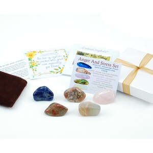 Anger and Stress Crystals Set, Anger and Stress Crystals, Crystals for ...