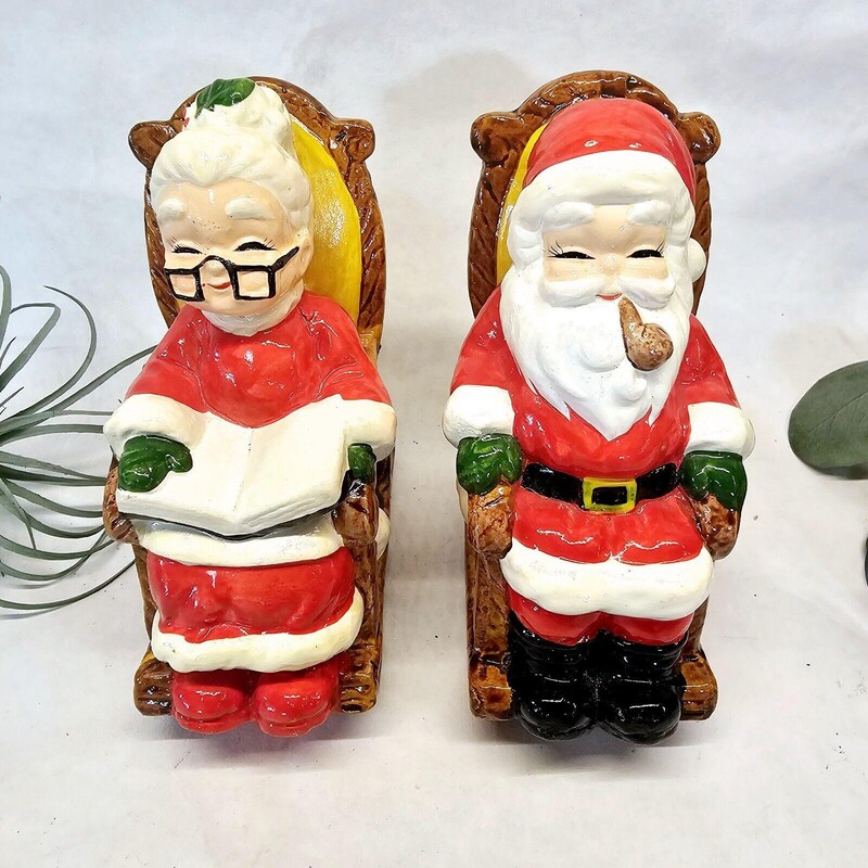 Santa Claus in a Rocking Chair - Etsy