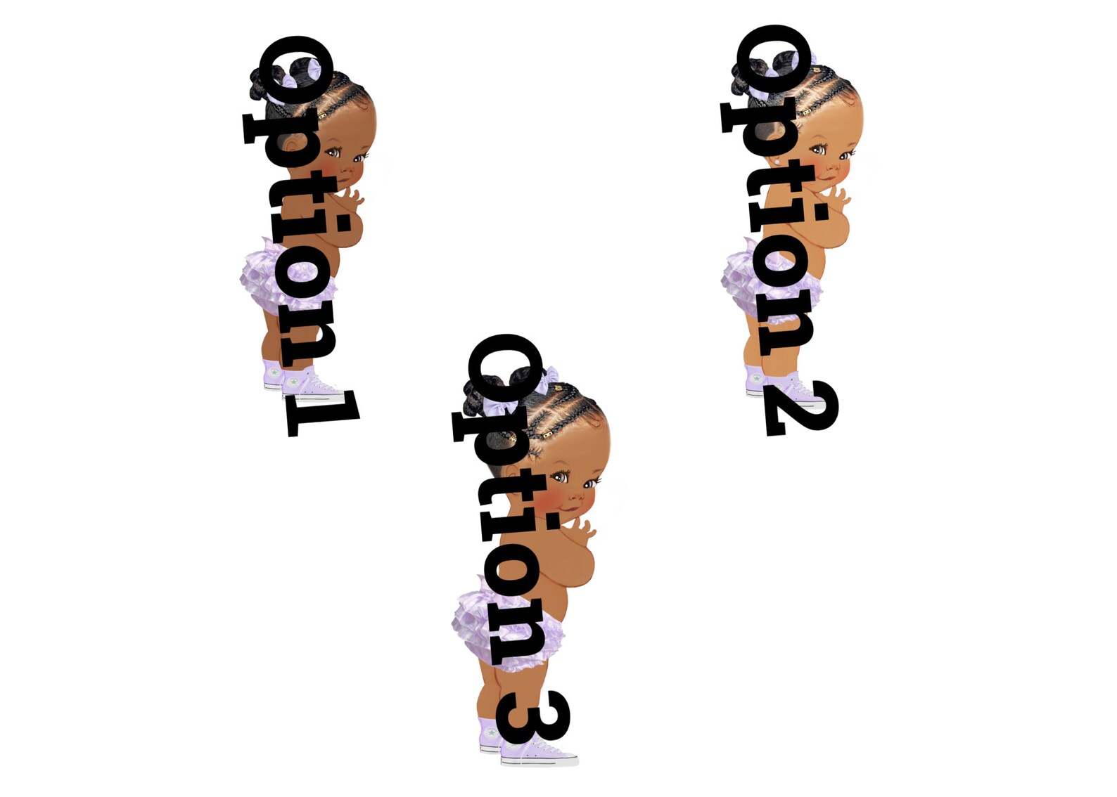 Diaper Raffle Ticket Baby Shower Game African American - Etsy