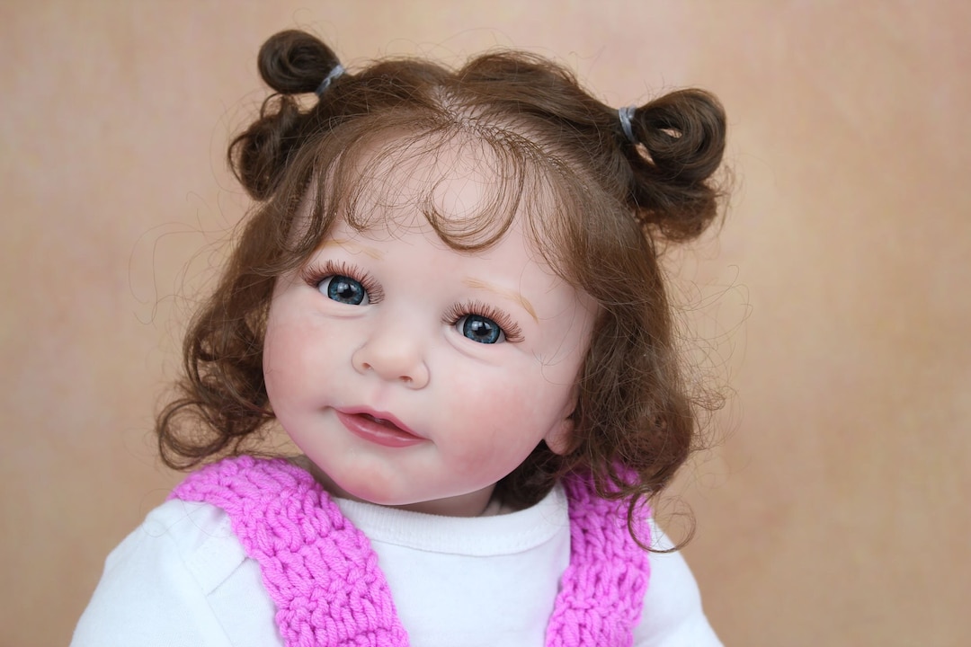 Reborn Baby Dolls 22inch Lifelike 3d-paint Skin Toddler Doll - Etsy