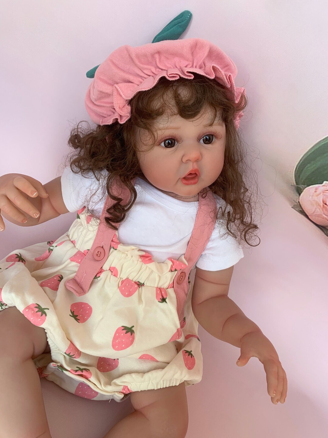 Reborn Toddler Doll Gril 3d-paint Skin Reborn Baby Girl Cloth Body ...
