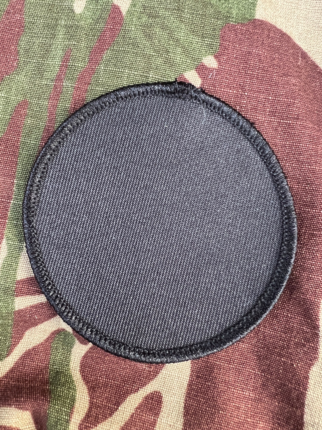 3.5" Pre Made Blank Patch Overlock Edge Embroidery (listing is for 3 ...