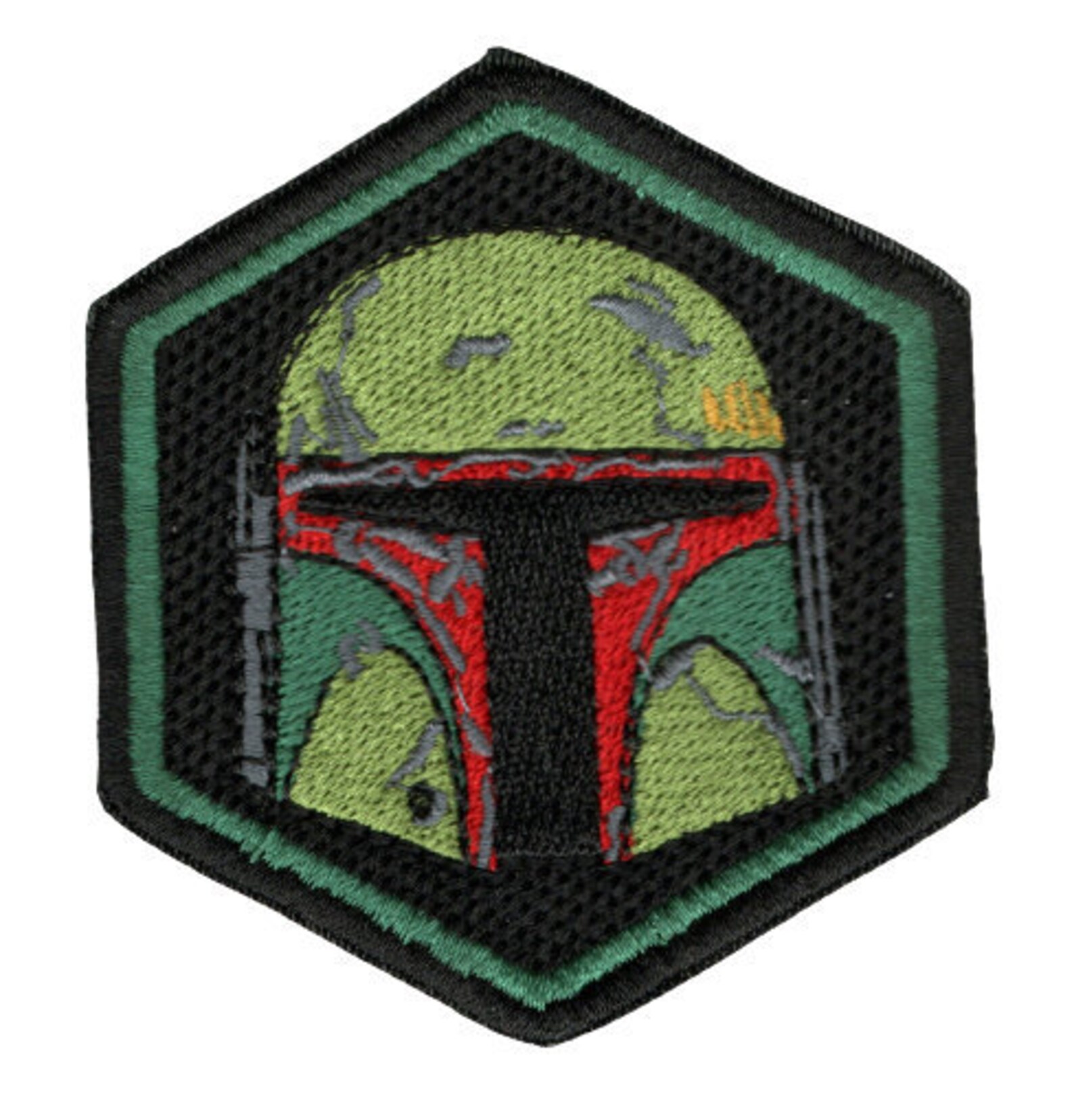 Star Wars Morale Patch the Mandalorian Helmet Boba Fett Black | Etsy