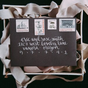 Modern Calligraphy Envelope Addressing for Wedding - Etsy