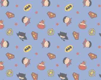 Dc Comics Flash Fabric - Etsy