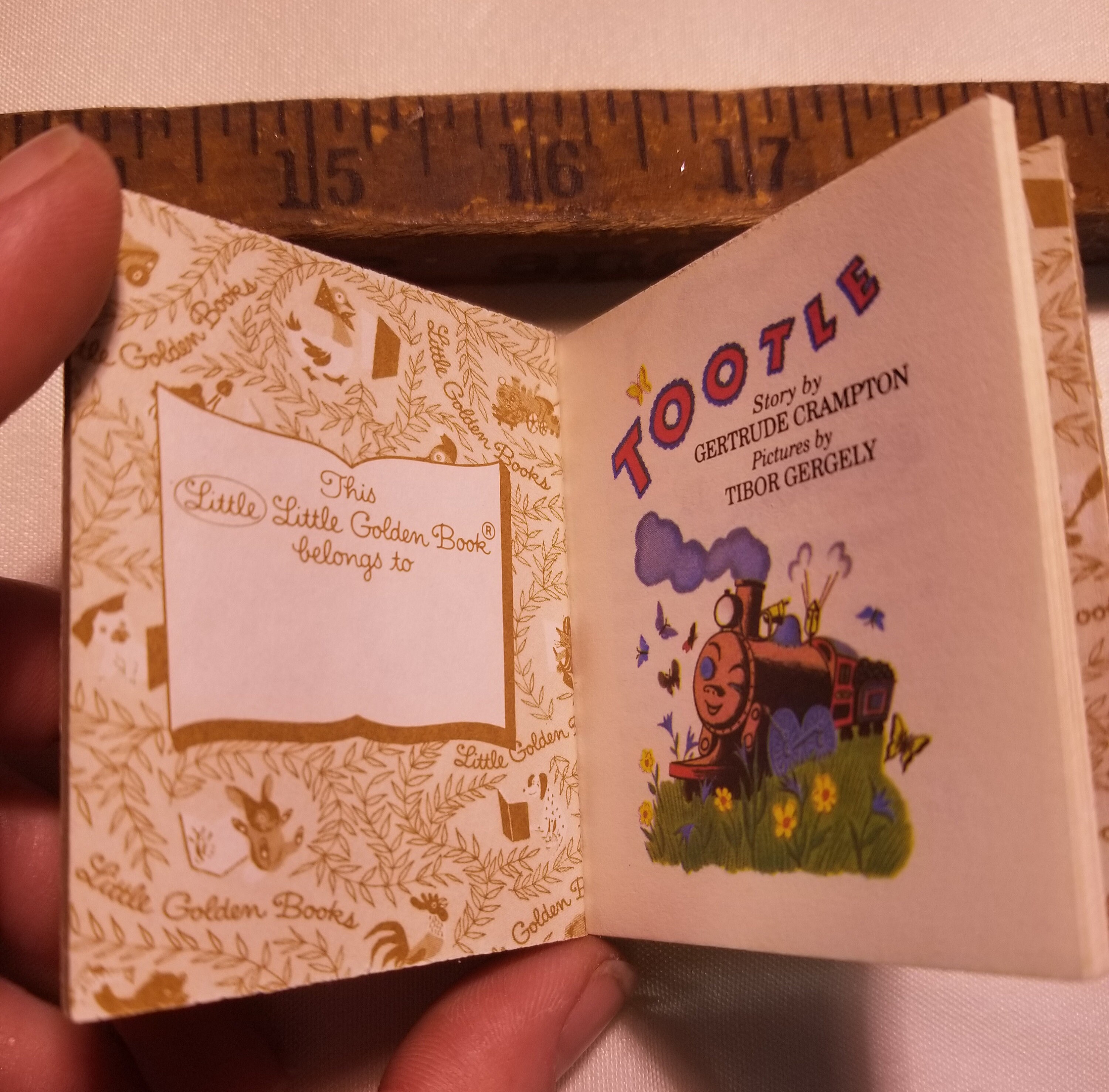 Little Little Golden Book Tootle, 1945 - Etsy