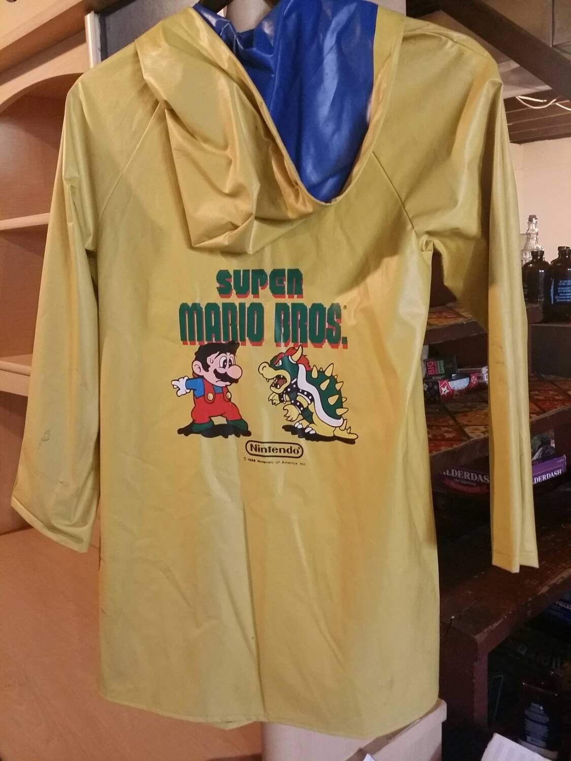 Rare Nintendo Super Mario Bros. Rain Slicker, Size 12 - Etsy