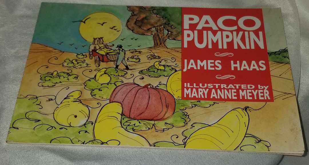 Paco Pumpkin by James Haas, Illustrated by Mary Anne Meyer Softcover - Etsy