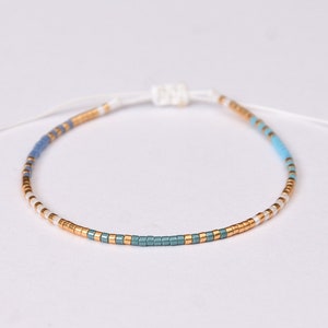 Dainty Beaded Bracelet for Women Minimalist Bracelet Tiny Seed Beads ...