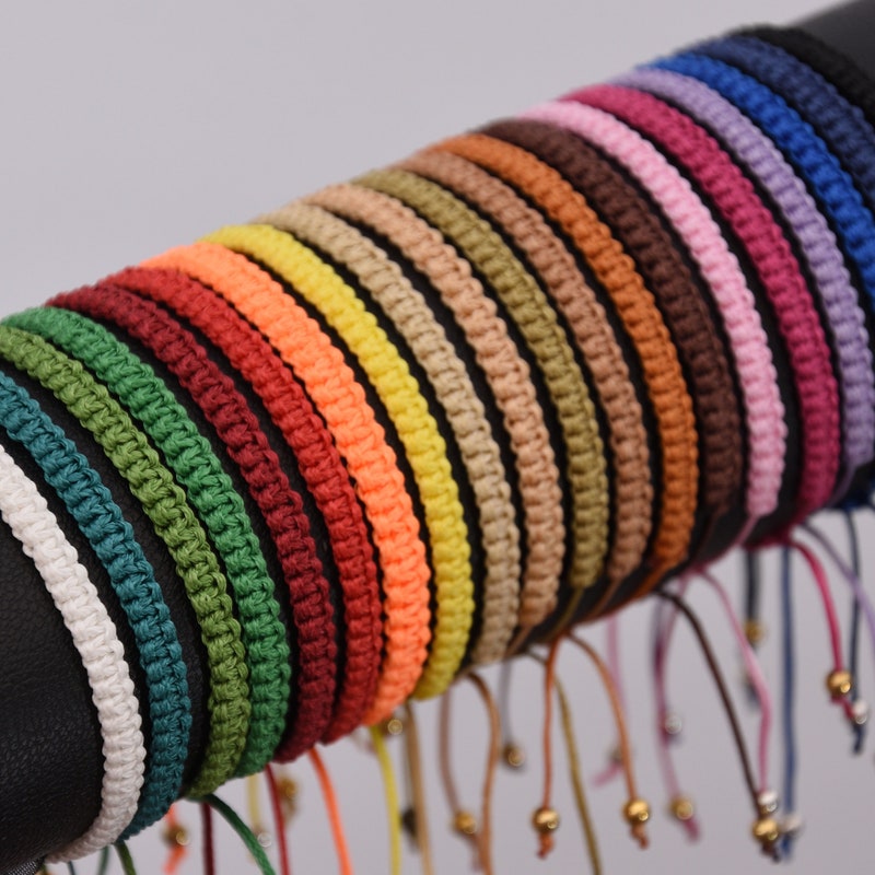 Square Knot Bracelet - Etsy