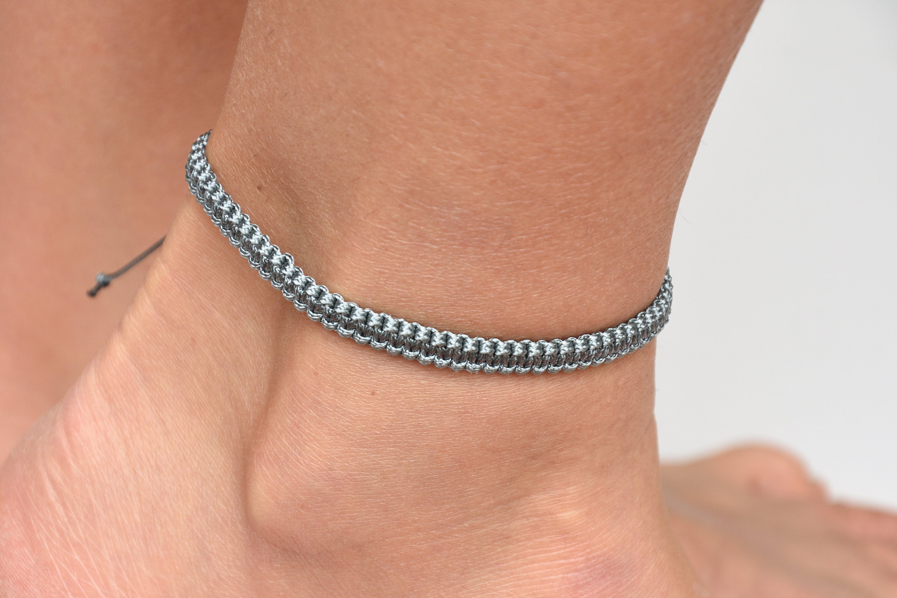 17 colors thread bracelet anklet simple macrame bracelet | Etsy