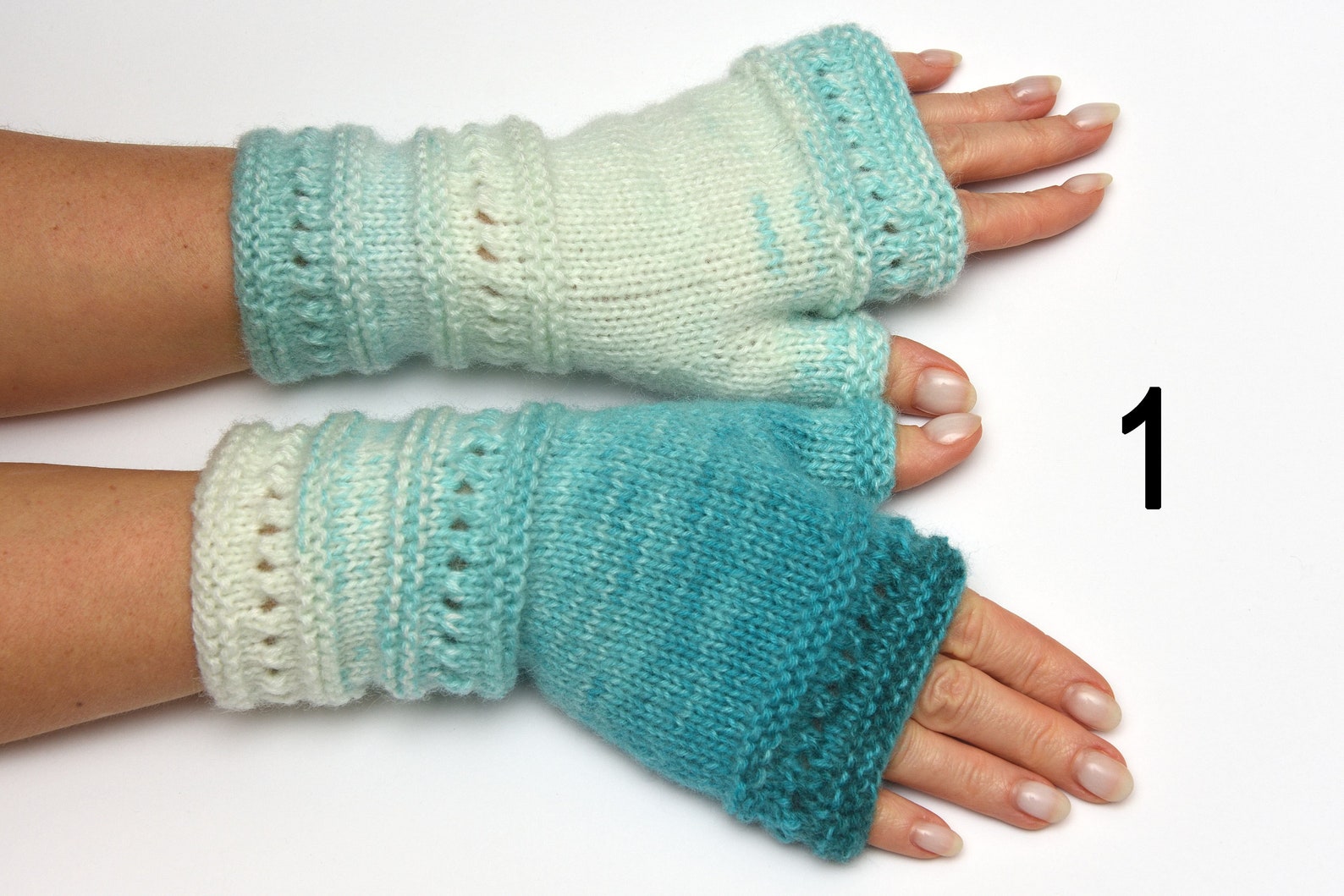 Soft Fingerless Gloves Women Cozy Mittens Arm Warmers Colorful - Etsy