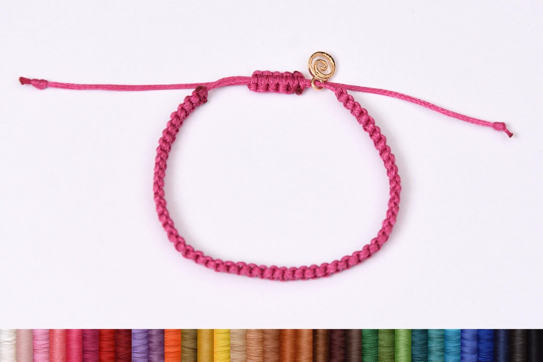 Waterproof Surf Bracelet Macrame Square Knot Bracelet Friendship ...