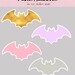 Pastel Halloween Die Sticker Set Goodnotes Files Pngs for Digital ...