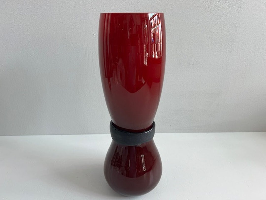 Simon Moore Murano Glass Vessel for Salviati Mid Century Modern Art ...