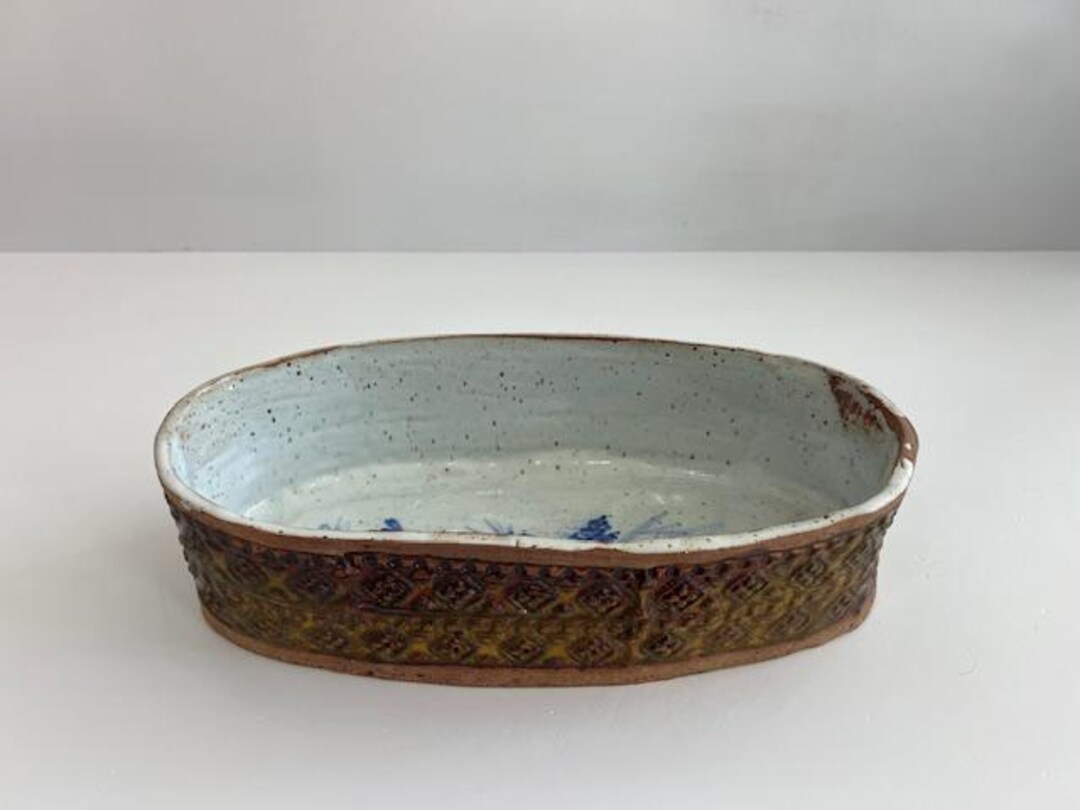 Slab Built Studio Pottery Mid Century Modern Ceramics - Etsy
