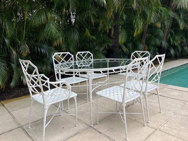 Faux bamboo outdoor furniture store