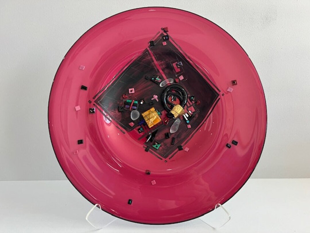 David Garcia Postmodern Hand Blown Studio Art Glass Mid Century Modern ...