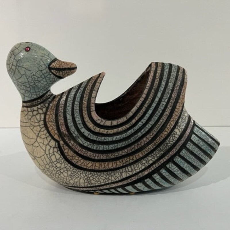 Raku Pottery Planter - Etsy