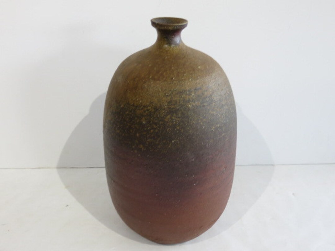 Japanese Studio Pottery With A Chop Mark on the Bottom of the Bottle - Etsy